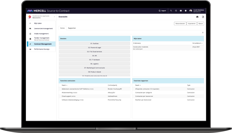 Contract Management | Contract Management from Mercell