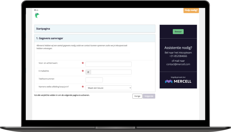 Source-to-Contract I Software voor de private sector van Mercell
