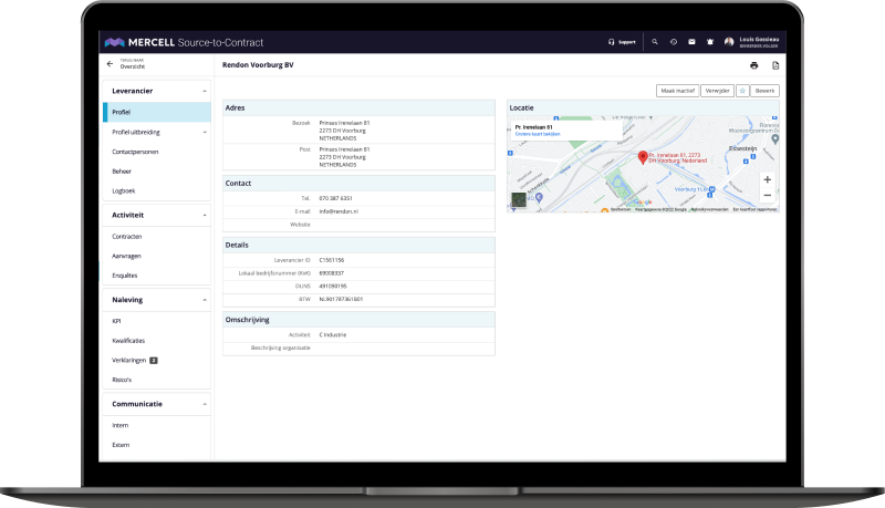 Source-to-Contract I Software voor de private sector van Mercell