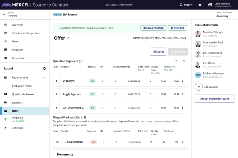 Sourcing & Tendering | Source-to-Contract from Mercell